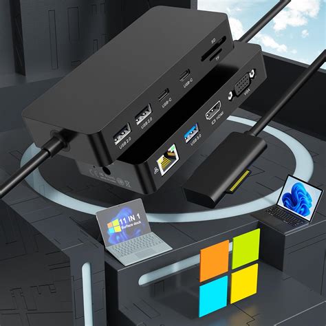 Microsoft Surface Dock 2 Surface Triple Display Dock With