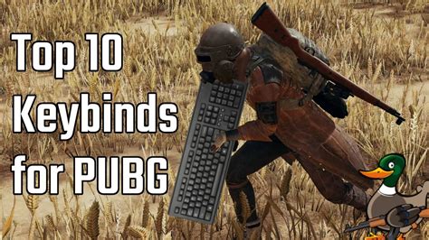 Top 10 Keybinds For Pubg Youtube