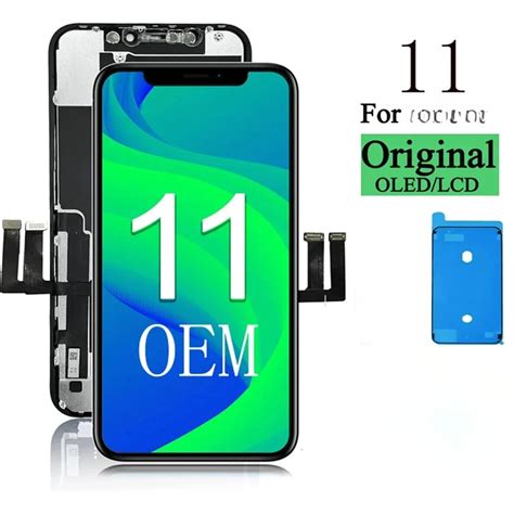 LCD Display Touch Screen Substitui O Montagem Do Digitador 100 Ori OLED