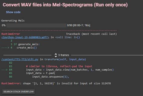 Cant Convert Wavs To Mel Spectrograms · Issue 12 · Justinjohn0306