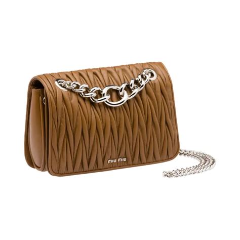 缪缪 Miu Miu 单肩包 5bd015 N88 F0401 小迈步海淘品牌官网