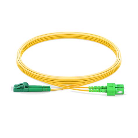 Fiber Optic Jumper Fiber Patch Cord Lc Apc Sc Apc Duplex Sm Fiber Optic Cable