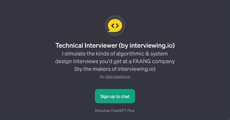 Technical Interviewer By Ai Tool For Coding Interview Preparation