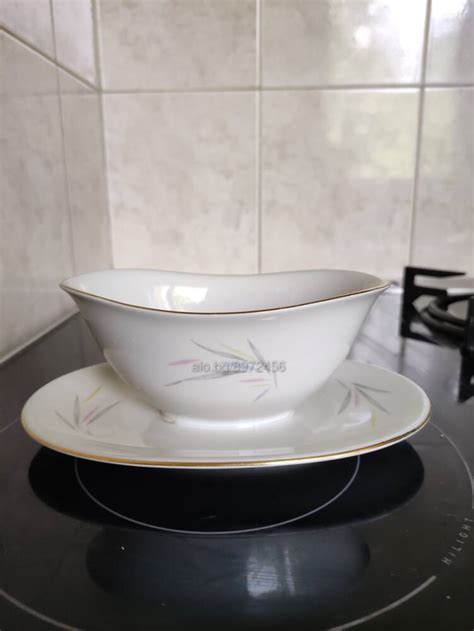 Порцеланова латиера чинии Съдове Сервизи Прибори Тетевен Латиера дължина 15 5 см