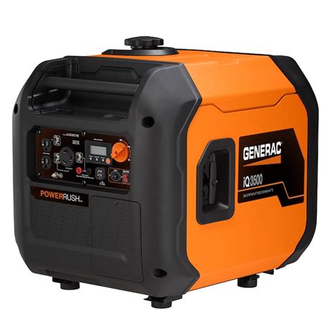 Generac Iq 3500 Watt Gasoline Portable Inverter Generator At