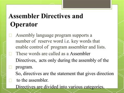 2 Arts Of Assembly Languge Programming Convertedpptx