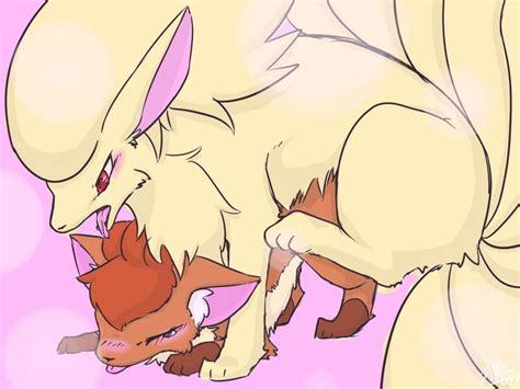 Rule 34 Blush Fur Furry Tail Multiple Tails Ninetales Nintendo Pokemon Straight Hair Tagme