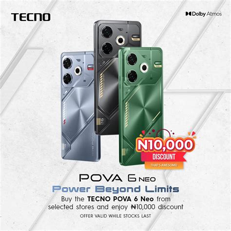 Tecno Pova Neo Power Beyond Limits At An Unbeatable Price Techuncode