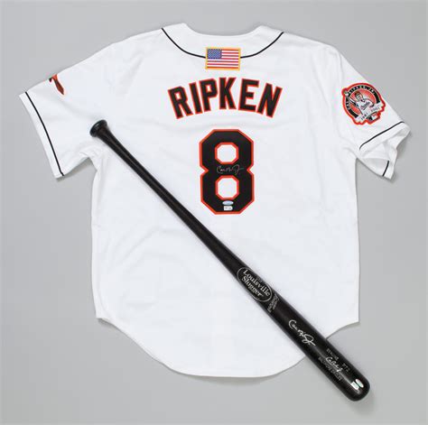 Autographed Cal Ripken Jr Baseball Jersey The National Museum Of