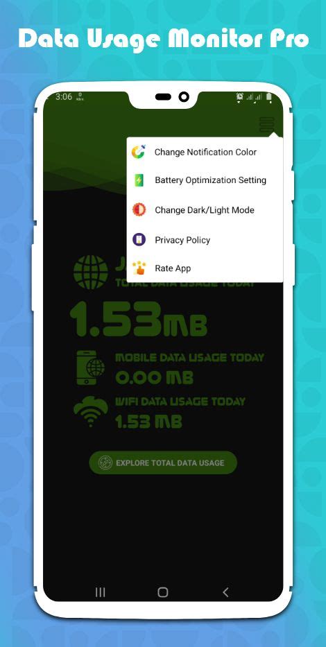 Data Usage Monitor Pro Android App By Devildeveloper Codester