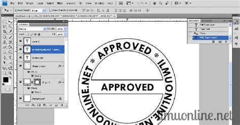 Cara Membuat Stempel Dengan Photoshop