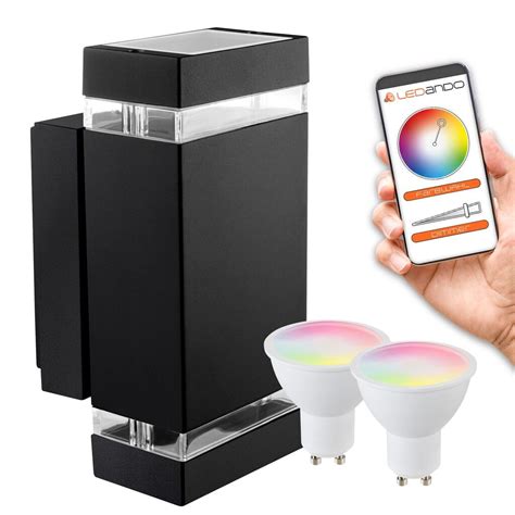 Умный светодиодный настенный светильник - Приложение Smart Life - RGB ...