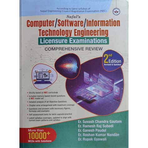 Safals Computer Engineering License Exam Book Software And It