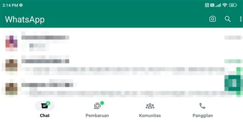 Tampilan Baru WhatsApp di Android! Menu Pindah Bawah, Lebih Praktis ...