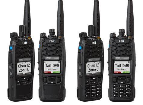 Tait TP9700 DMR Multiband Portables Logic Wireless