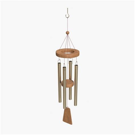 Free 3d Wind Chimes Models Turbosquid