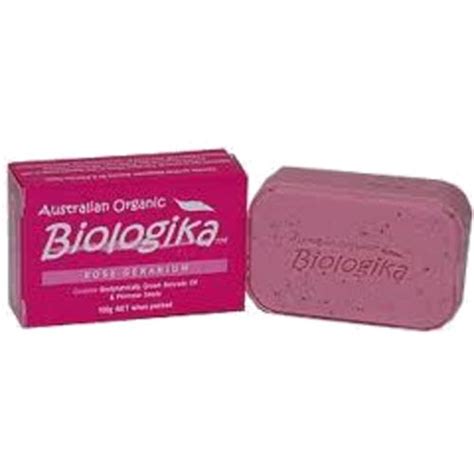 Biologika Soap Rose Geranium 100g Funki Munki Thinking Naturally