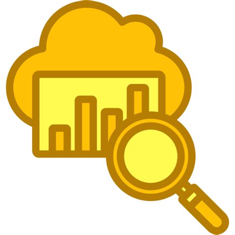 Cloud Analytics Generic Color Lineal Color Icon