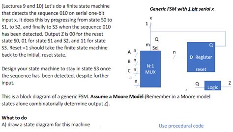 solved х 1 m lectures 9 and 10 let s do a finite state