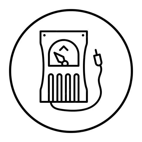 Premium Vector Voltmeter Vector Illustration