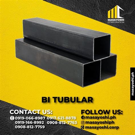 Bi Tubular Black Iron Tubular Tubular Square Tubular Steel Metal Construction Item