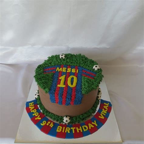 Messi Birthday Cake Honey Cakes