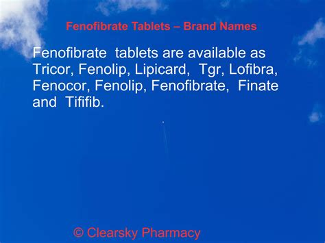 Generic Fenofibrate Tablets Fenolip Lipicard Tgr Odp