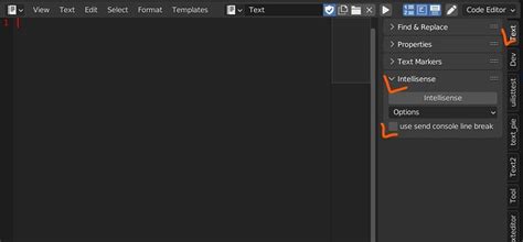Intellisense For The Text Editor Released Scripts And Themes