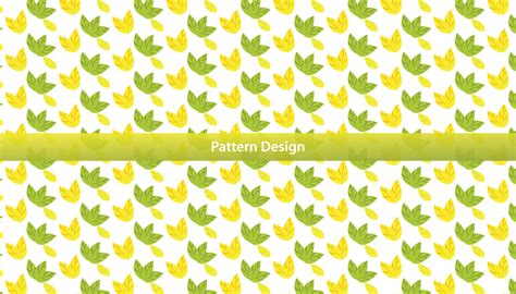 Leaf Floral Seamless Pattern Design Set 25895465 Vector Art At Vecteezy