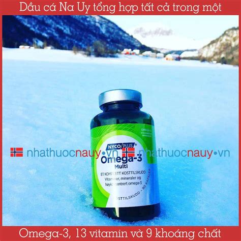 Nycoplus Omega-3 Multi Dầu cá omega-3 vitamin khoáng chất nội địa NaUy ...