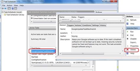 Windows 7 Disable Scheduled Tasks