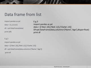PYTHON Chapter 4 Plotting And Data Science PyLab MAULIK BORSANIYA PPT