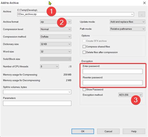 Encryption With 7 Zip — Icts