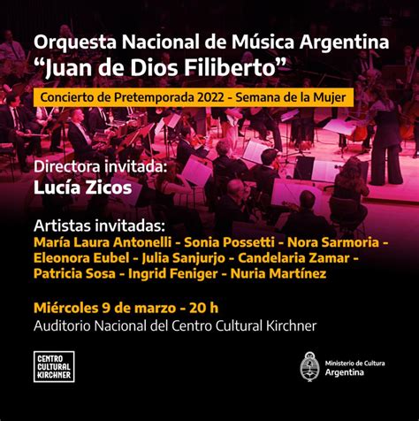 Concierto De Pretemporada 2022 De La Orquesta Juan De Dios Filiberto