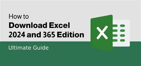 Download And Install Ms Excel 2024 365 Edition Geeksforgeeks