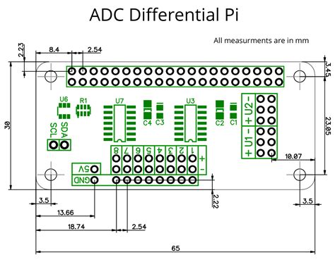ADC Differential Pi ADC Converter For The Raspberry Pi