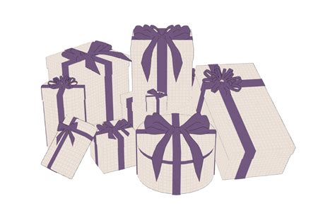 선물상자인형색상 5종