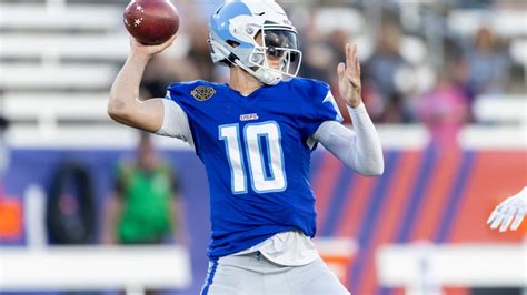 Usfl Stats Kyle Sloter Leads The League In Passing At Halfway Mark