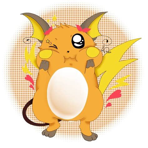 A Cute Raichu By Kyarinha On Deviantart