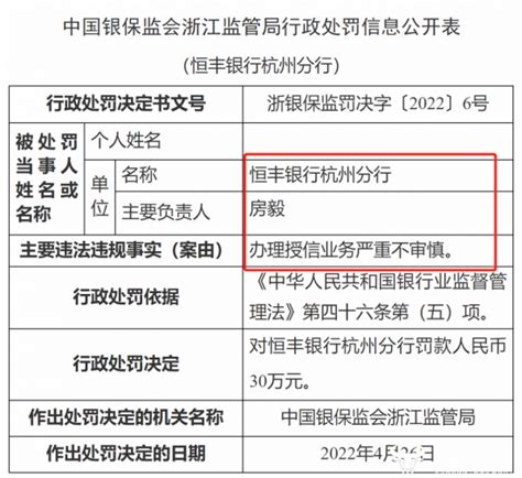 恒丰银行杭州分行2个月内连收罚单 行长房毅年初才从成都调来杭州市恒丰银行成都市新浪科技新浪网