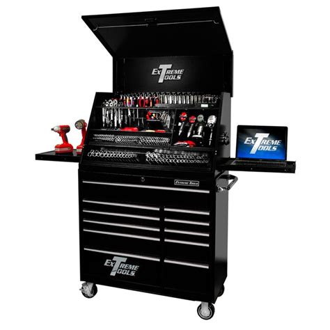 Extreme Tools 415 In W X 6375 In H 13 Ball Bearing Steel Tool Chest