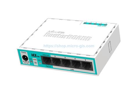 MikroTik hEX lite RB r портовий маршрутизатор