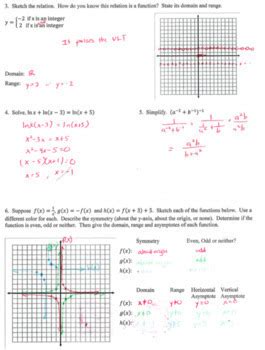 Algebra 2 Trigonometry Problem Sets Spiral Review Worksheets TPT
