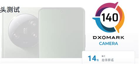 小米13 Ultra Dxomark相机评分出炉：140分排第14！ Mdroid