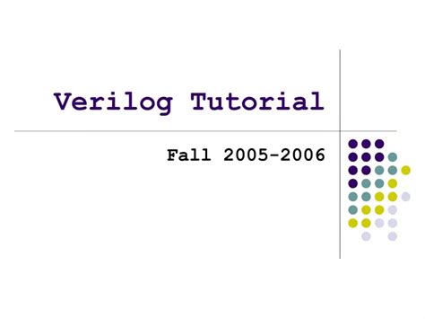 Ppt Verilog Combinational Logic Assignments Tutorial Powerpoint Presentation Id9578271