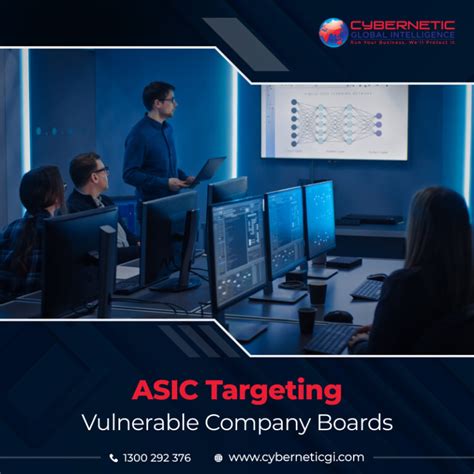 Boards With Vulnerable Cybersecurity Systems Targeted By Asic
