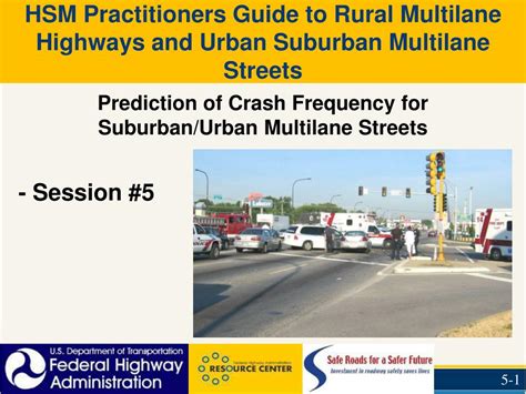 Ppt Prediction Of Crash Frequency For Suburban Urban Multilane Streets Powerpoint Presentation
