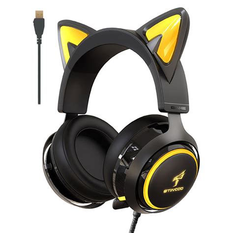 Auriculares Luminosos Somic Gs510 De Sobre Oreja Para Juegos Con