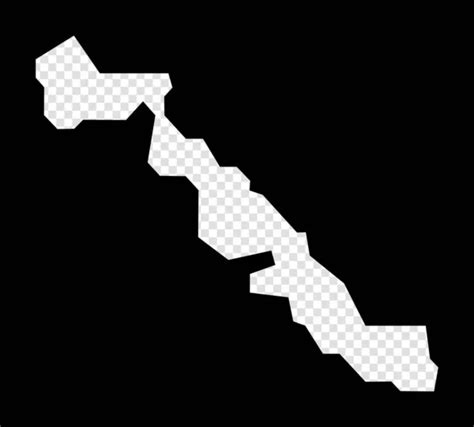 Stencil Map Virginia Simple Minimal Transparent Map Virginia Black