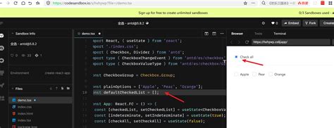 Checkbox 官方示例 Defaultcheckedlist 如果就是全选的相同值，全选按钮应该勾上 · Issue 44123 · Ant Designant Design · Github